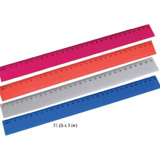 ruler 30cm, plastic – My DigiMall